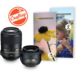 NIKON MACRO/PORTRAIT NIKKOR KIT (85MM F/3.5 & 35MM F/1.8 LENSES ...